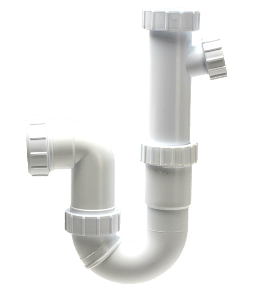 ZB35066DB P Trap Single Appliance Inlet 76mm, with 40mm Seal - Fluidmaster