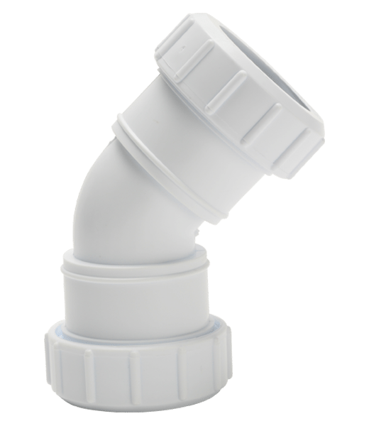 ZB39401DB Unifix 135 degree swept bend 32mm, Polypropylene - Fluidmaster
