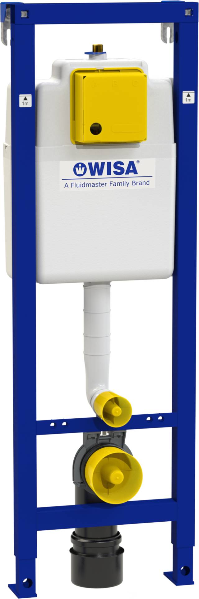 Wisa XS WC Frame 118cm ø 90/110mm - Fluidmaster