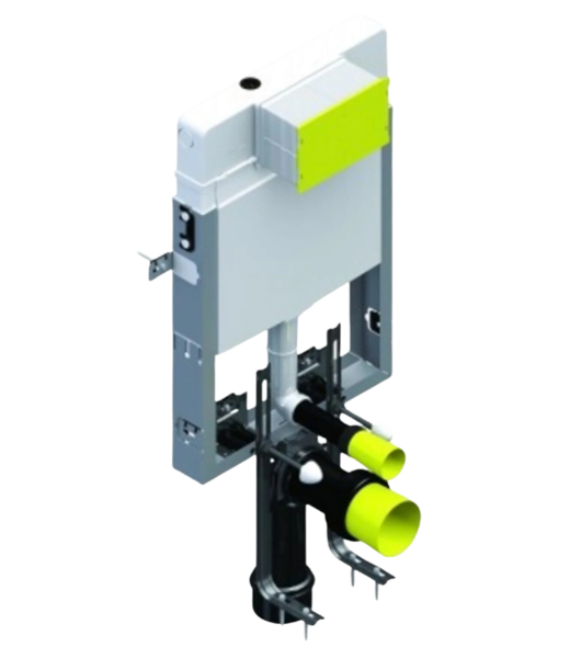 PrimaFlo Wall Mounting Dual Flush Slim Concealed Cistern With ...