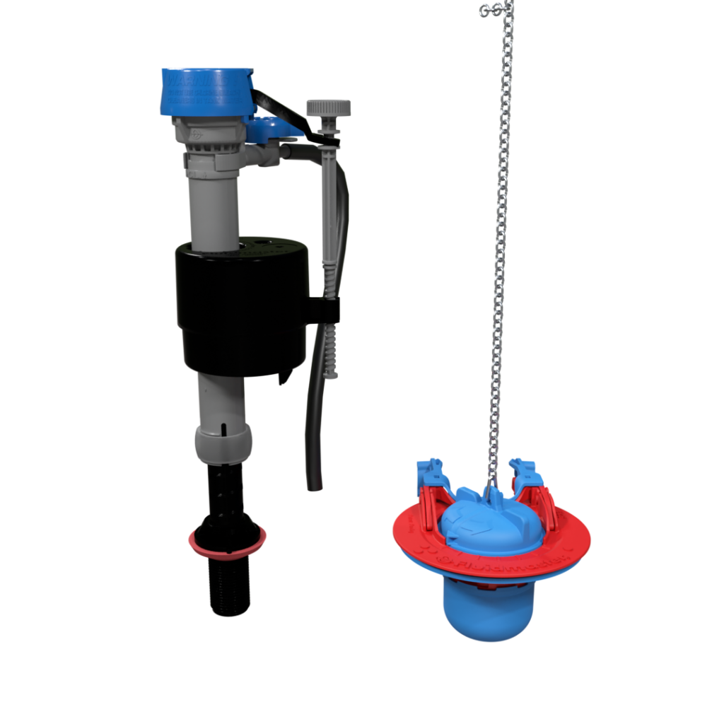 Toilet Tank Repair Kit | Fill Valve & Super Flapper | Fluidmaster