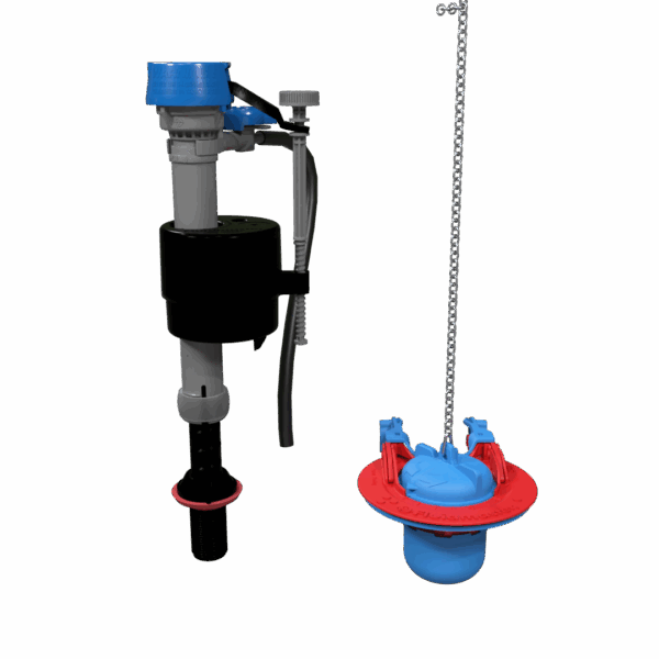 Toilet Tank Kit | Fill Valve & Super Flapper | Fluidmaster